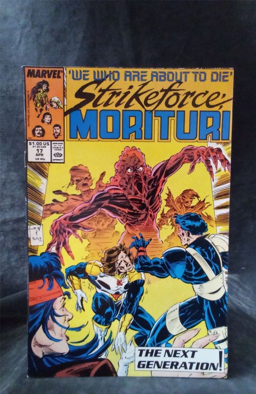 Strikeforce: Morituri #17 1988 Marvel Comics Comic Book | Comic Books ...