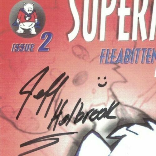 Supermutt #2 VF signed by Jeff Holbrook - Polar Studios 2002 dog w ...