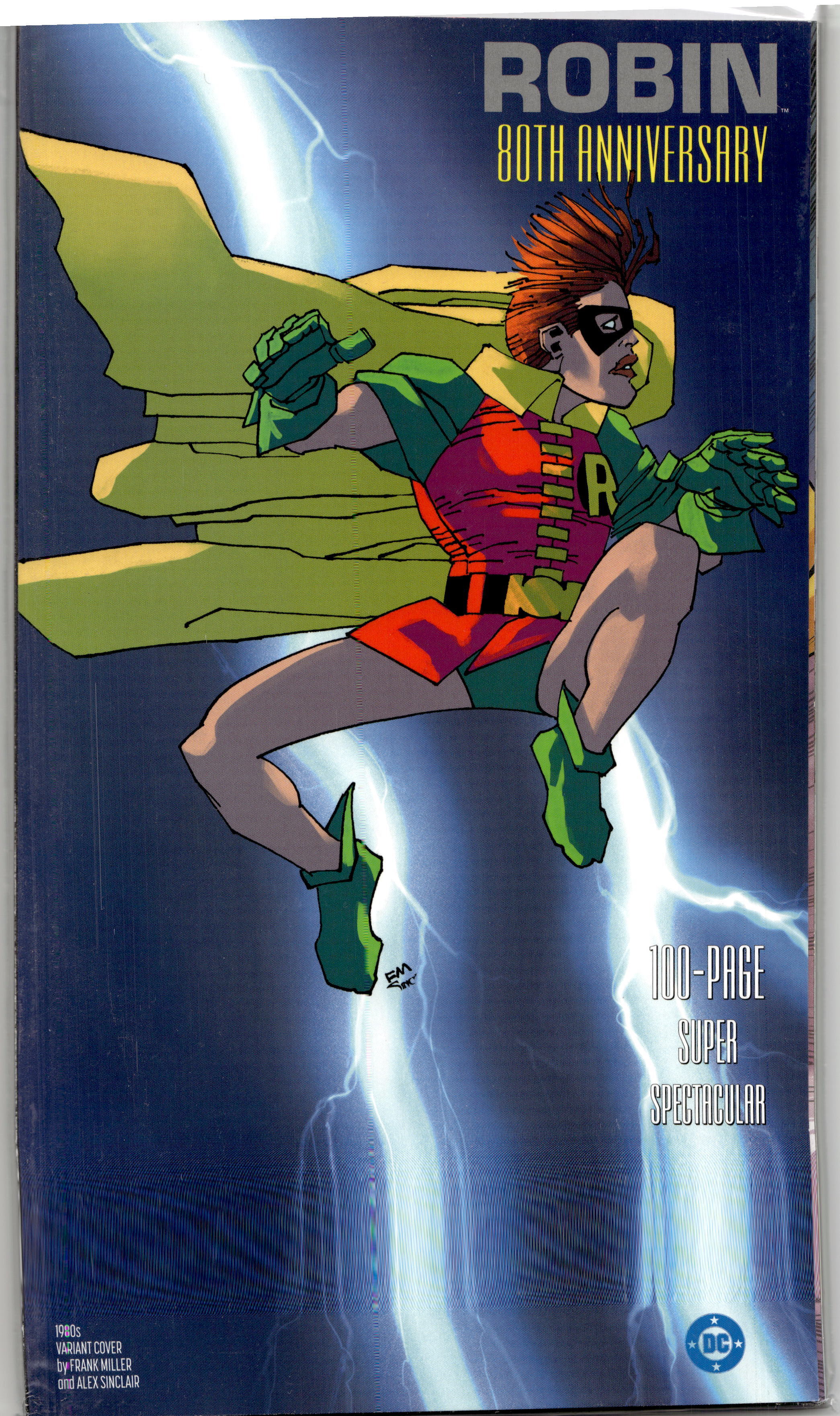 Robin 80th Anniversary 100-Page Super Spectacular Miller Cover (2020 ...