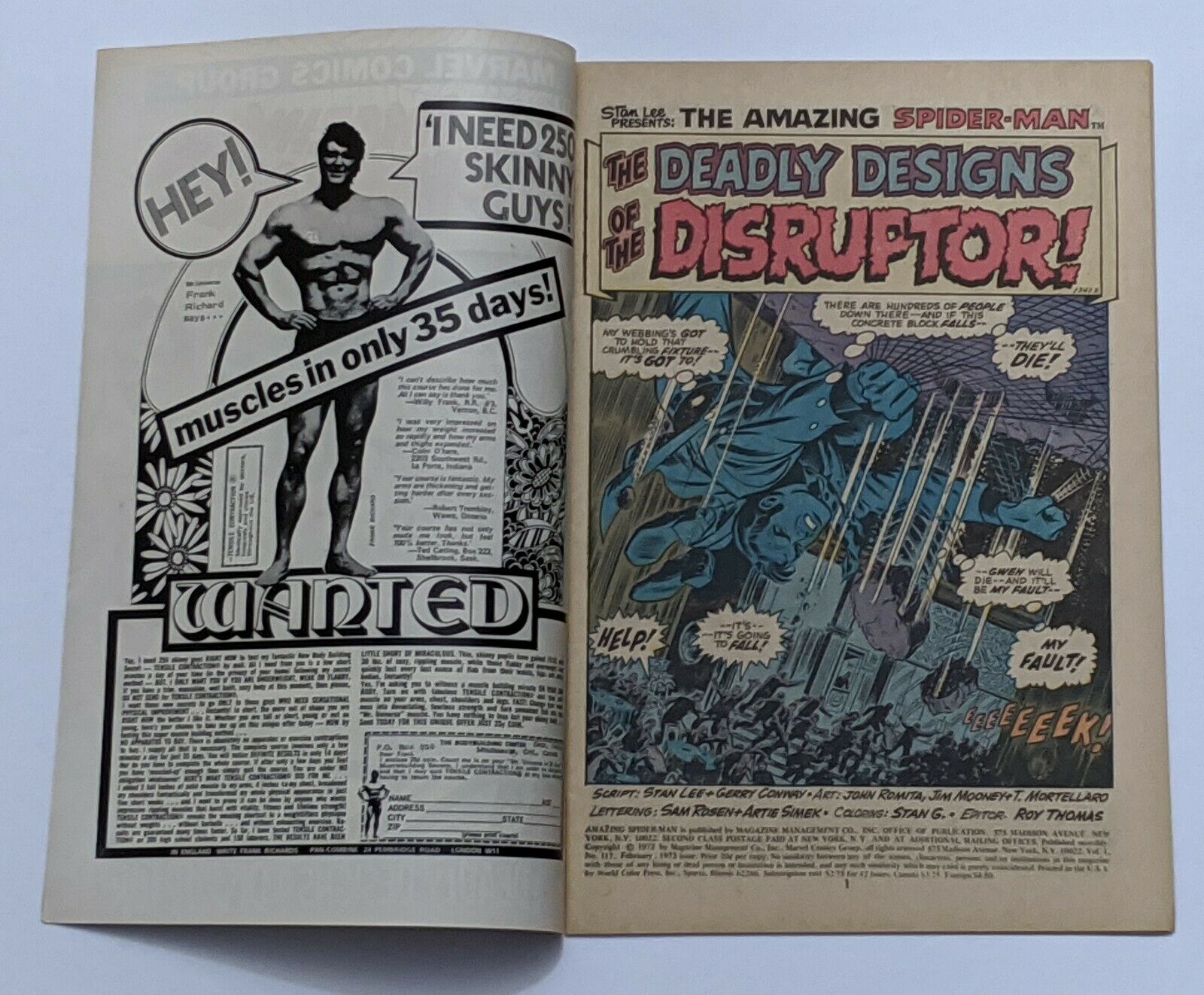 Amazing Spider-Man #117 (Feb 1973, Marvel) VF/NM 9.0 1st app the ...