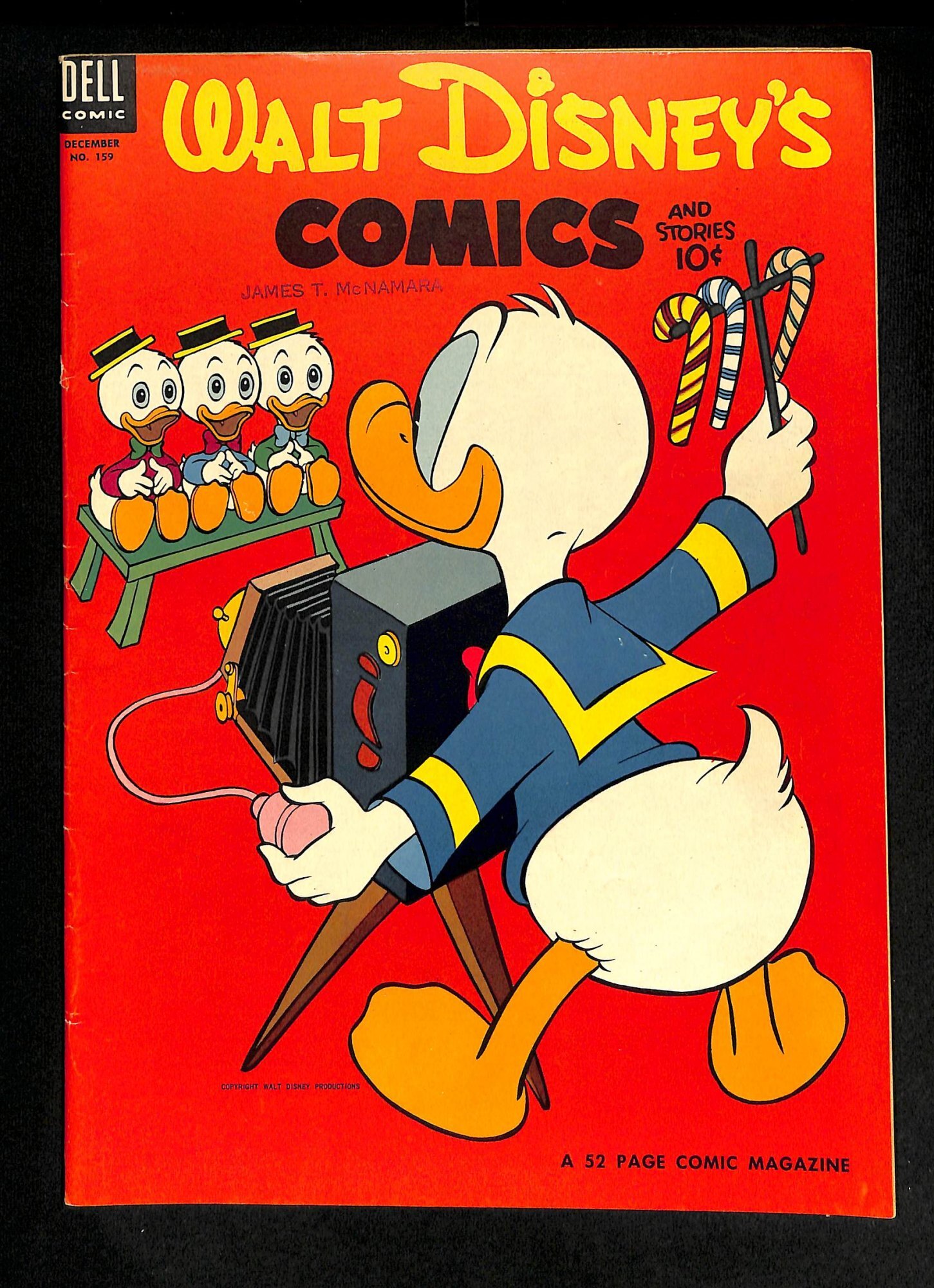 Walt Disneys Comics And Stories 159 Comic Books Golden Age Dell