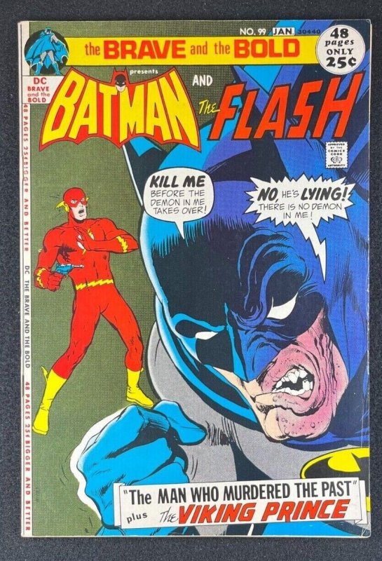 Brave and the Bold (1955) #99 FN/VF (7.0) Batman and The Flash Neal ...