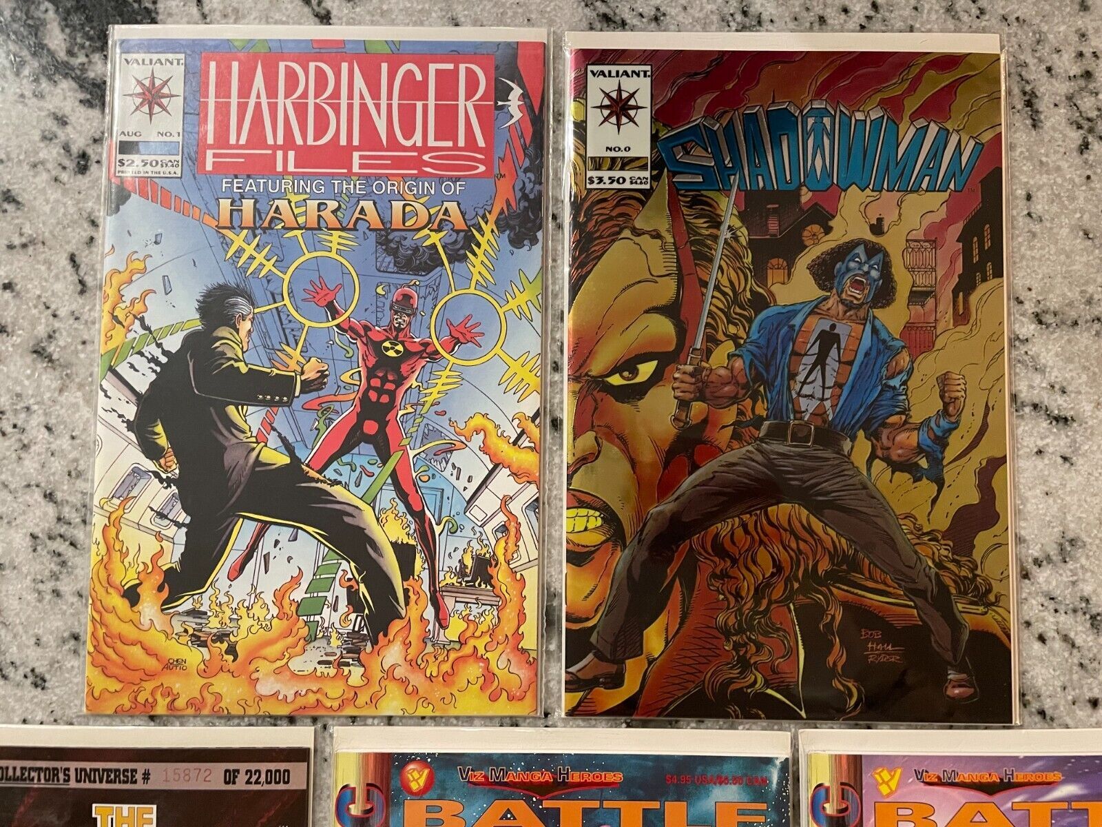 5 Comics Ultraman Classic 1 2 + Chromium Man 1 + Shadowman 0 Harbinger ...