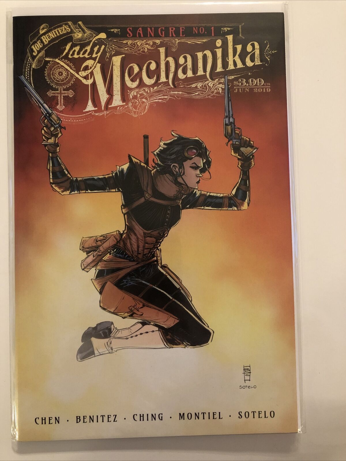 Lady Mechanika Sangre Comic 1 Cover B Variant Beth Sotelo First Print ...