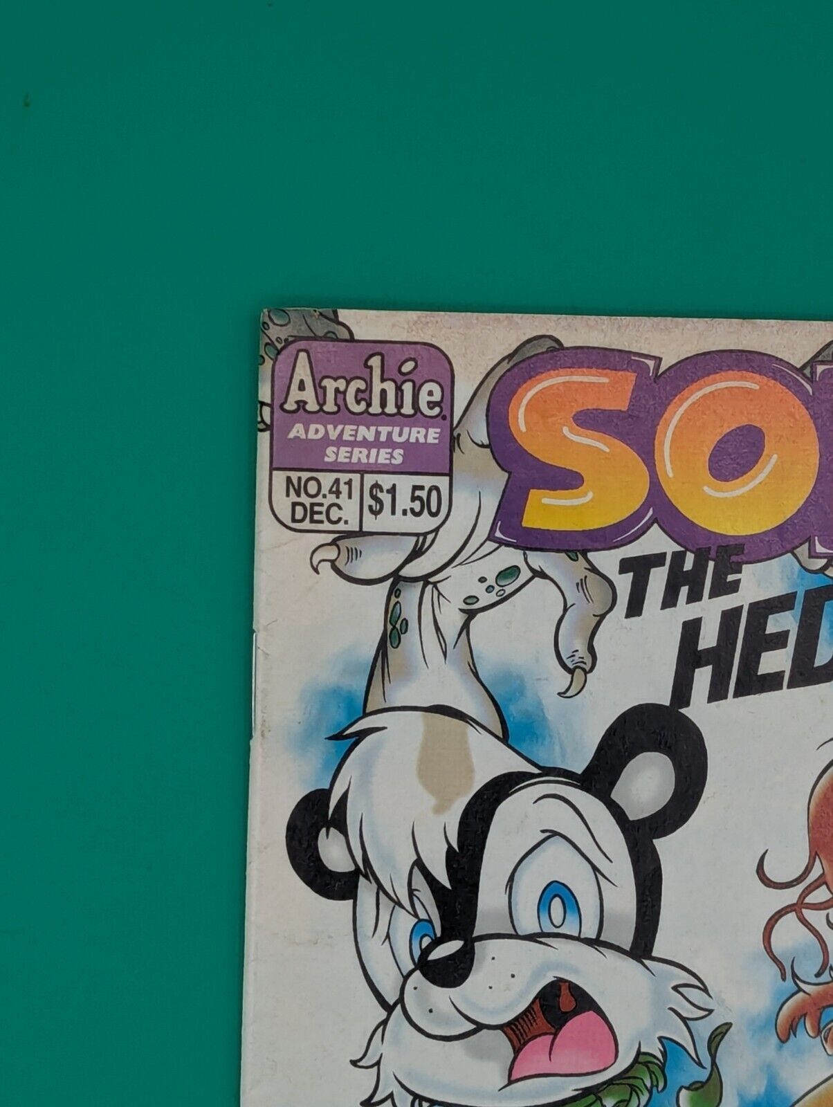 1996 Archie Comics Sega Sonic the Hedgehog #41 Adventure Series Rare ...