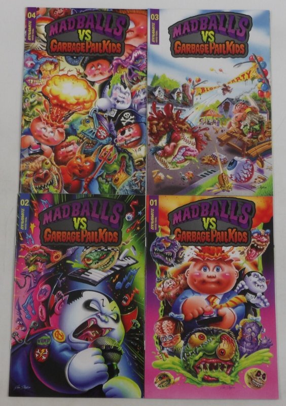 Madballs Vs Garbage Pail Kids #1-4 VF/NM complete set All A Variants ...