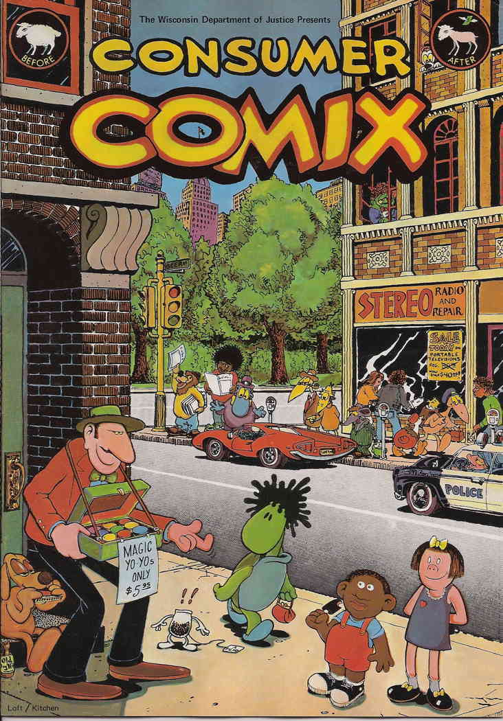 Consumer Comix #1 FN ; Krupp Comic Works | Underground Comix | Comic ...