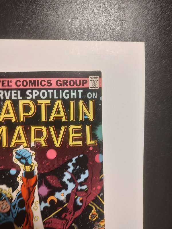 Marvel Spotlight #1 (1979) Return to Titan Part 1 The Saturn Storm ...