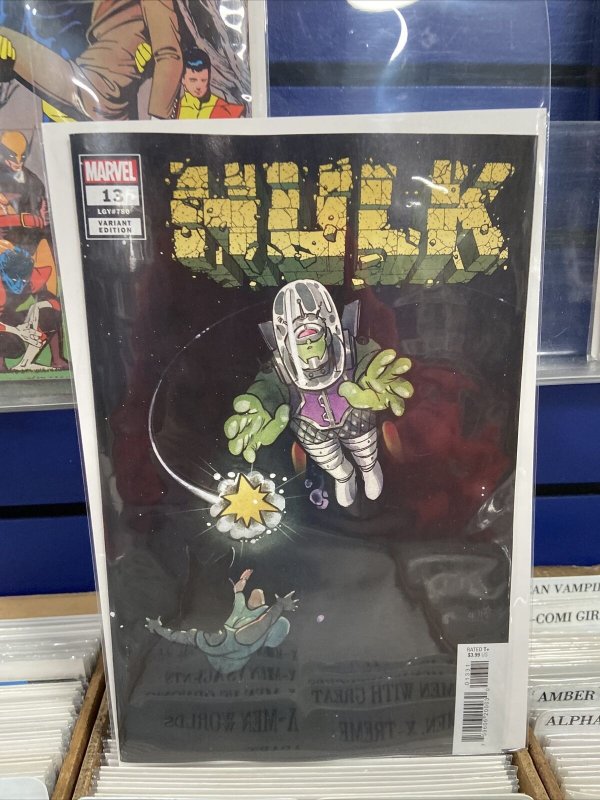 Hulk #13 1:25 Peach Momoko Ratio Incentive Variant Presale 03/15/2023 ...