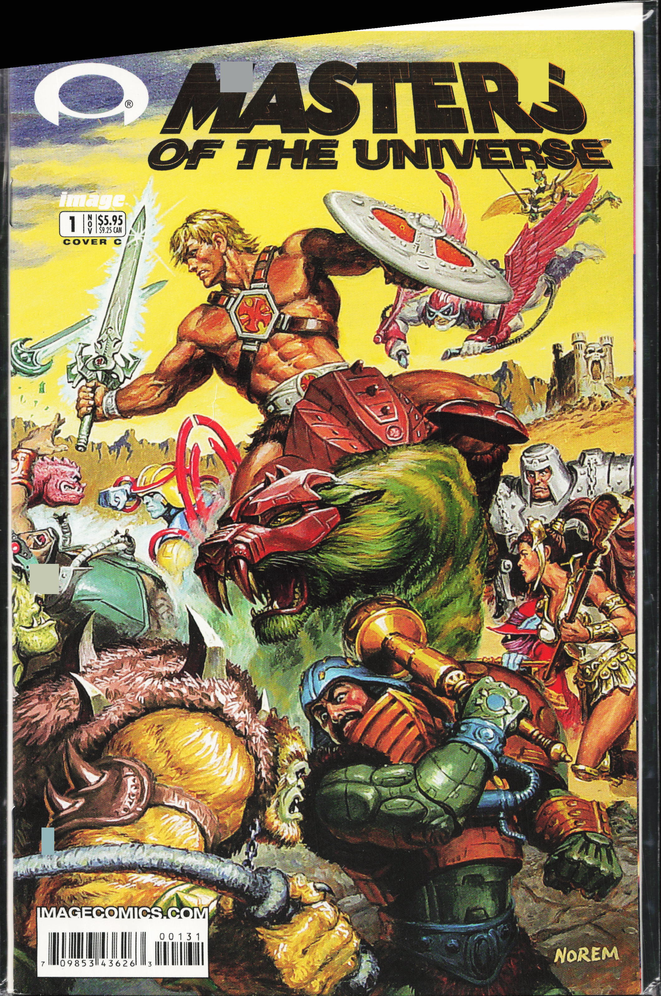 Masters of the Universe #1 Norem Cover (2002) He-Man and the Masters of ...