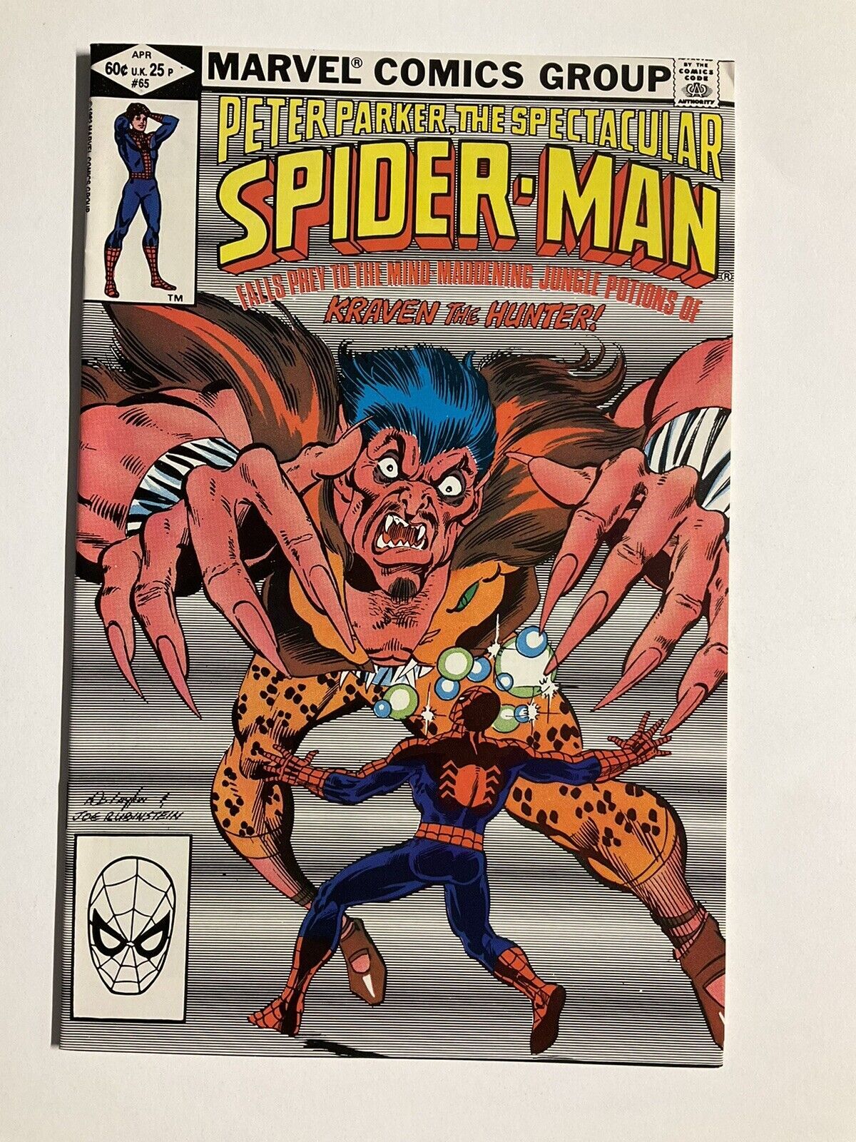 Spectacular Spider-Man 65 NM Near Mint Marvel | Comic Books - Bronze ...