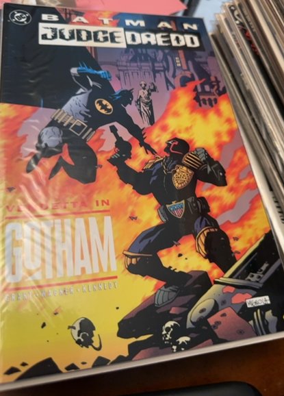 Batman/Judge Dredd: Vendetta in Gotham (1994) Judge Dredd | Comic Books ...