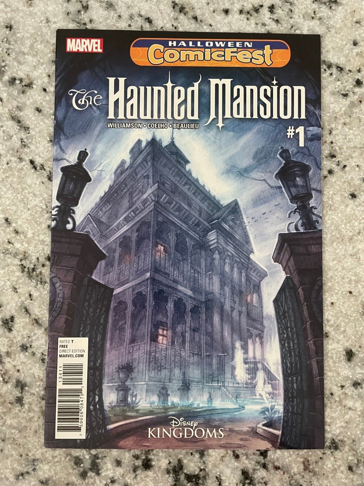 The Haunted Mansion # 1 NM Marvel Disney Comic Book Halloween Comicfest ...