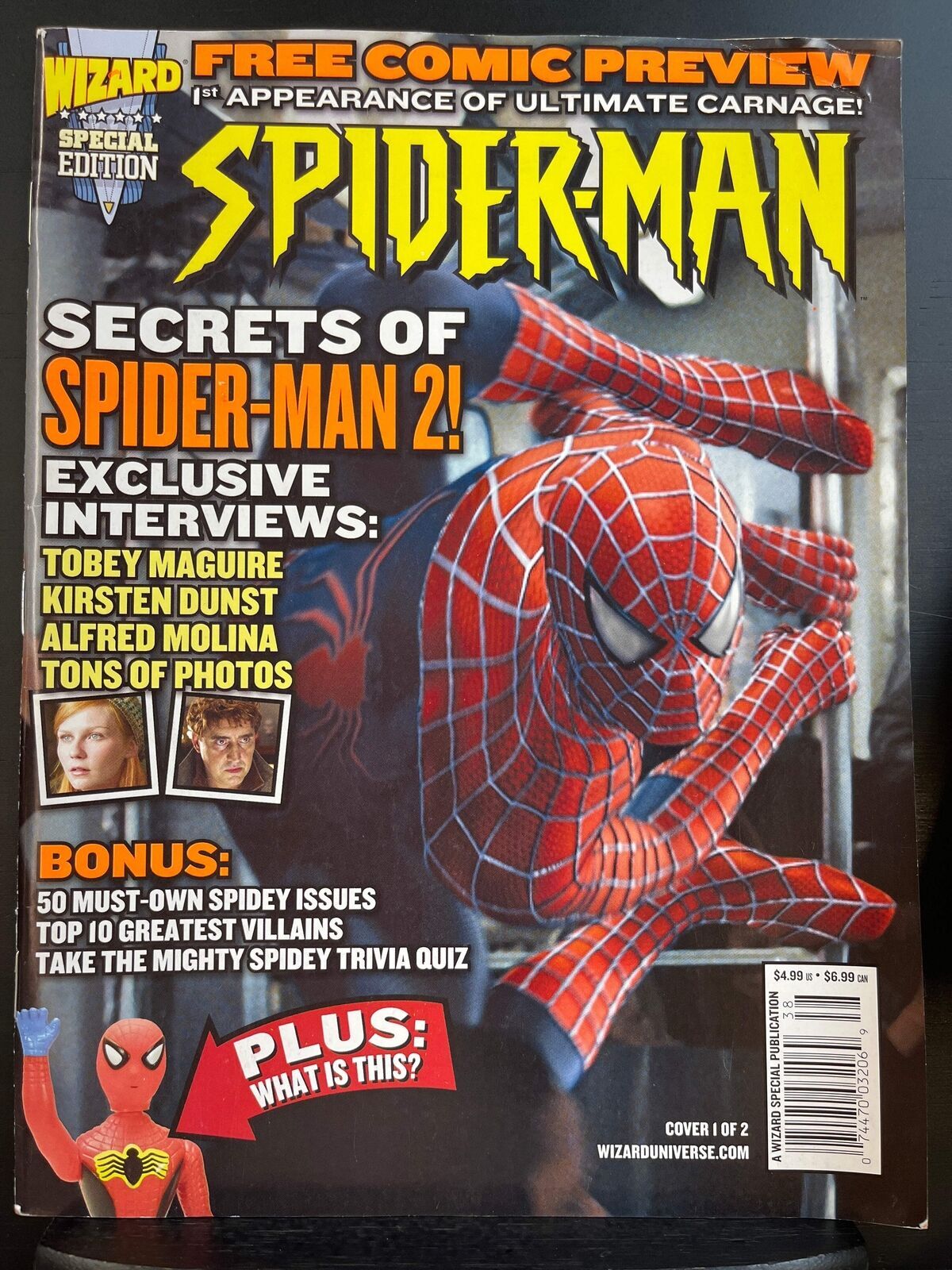 Wizard Guide to Comics Special Ed 2004 Spider-Man Special Spider-Man 2 ...