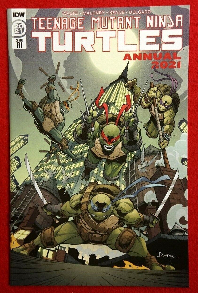 Tmnt Annual 2021 1:10 MAX Dunbar Variant Teenage Mutant Ninja Turtles ...