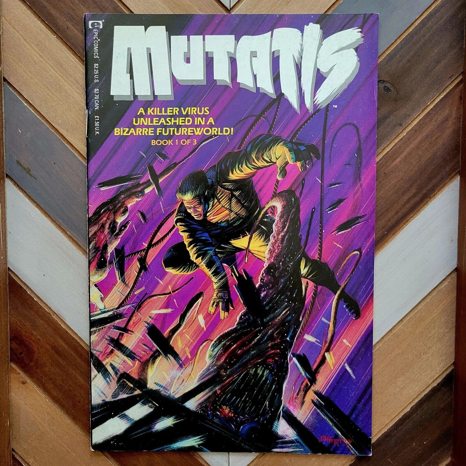 MUTATIS #1-2 (Marvel/Epic 1992) Series Premiere, Set of 2. Mutant Virus ...