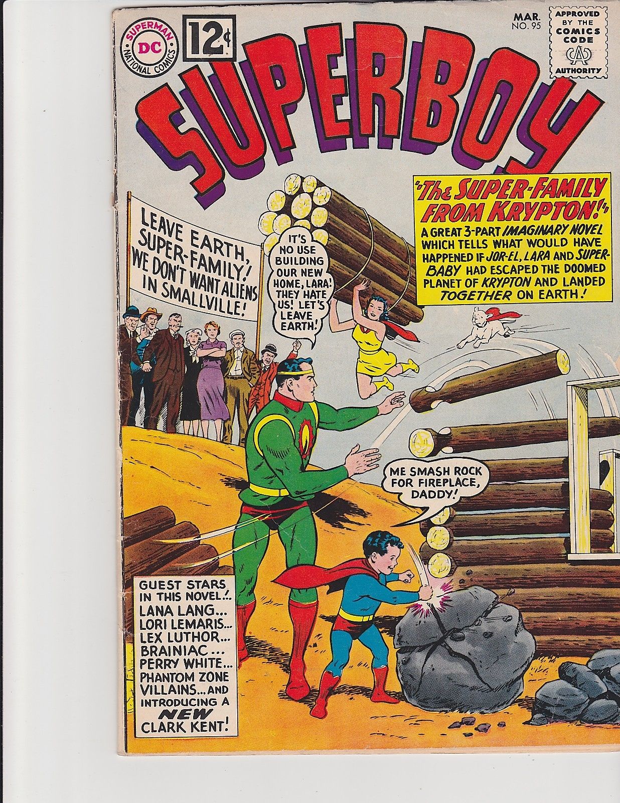 Superboy #95 First Series DC Comics | Comic Books - Silver Age ...