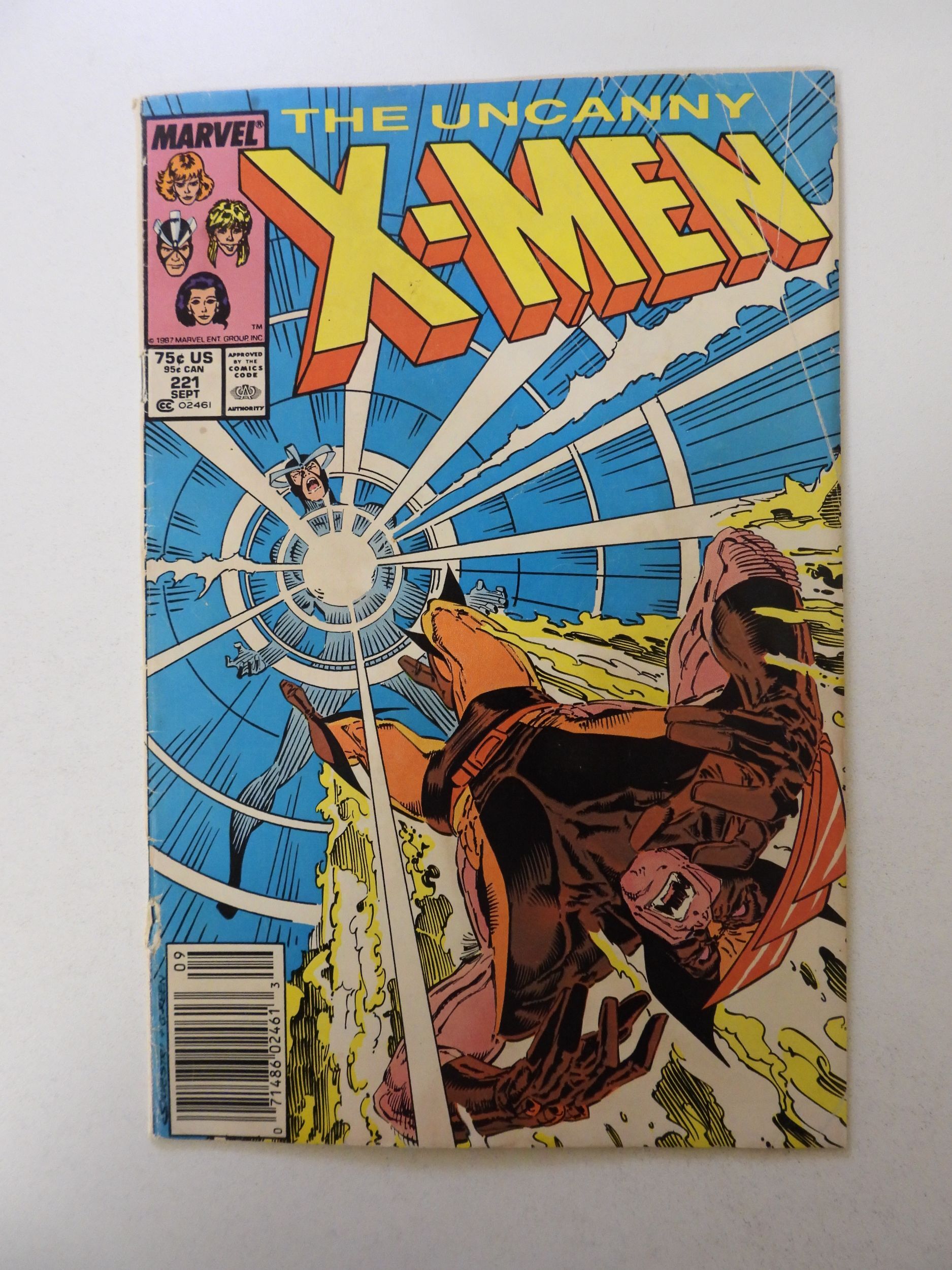 The Uncanny X-Men #221 (1987) 1st appearance of Mr. Sinister VG ...