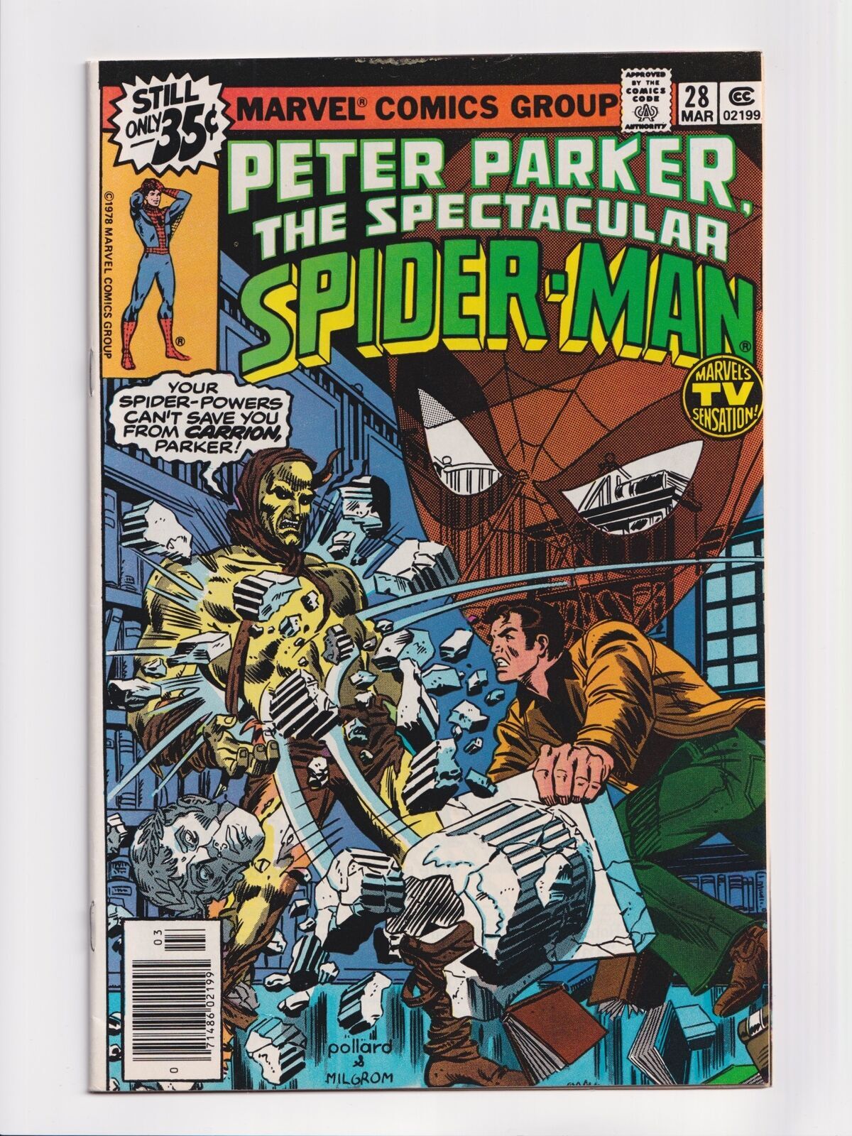 Spectacular Spider-Man #28 Marvel Comics 1979 NM- Frank Miller ...