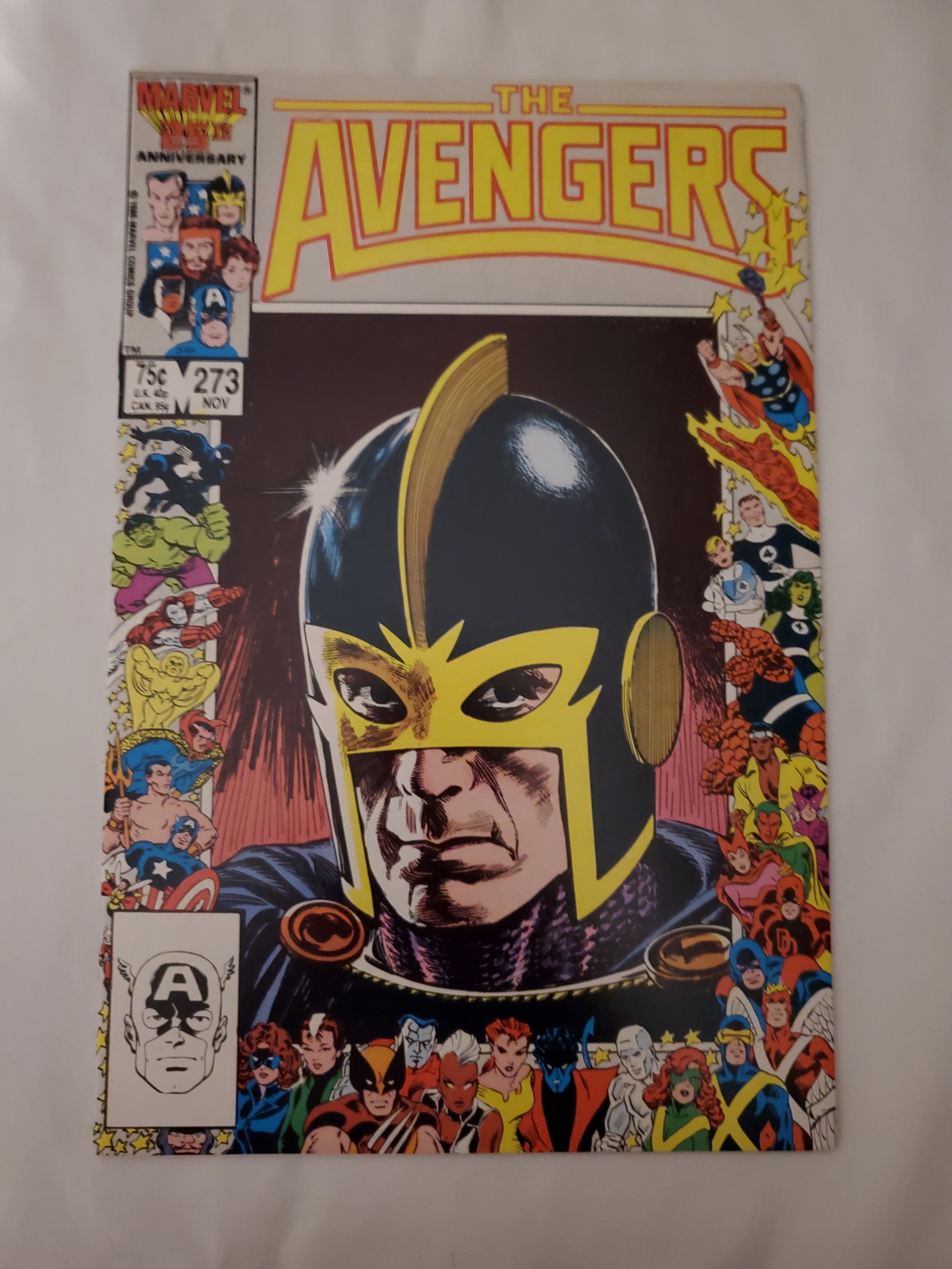 Avengers 273 Near Mint- Cover by Tom Palmer | Comic Books - Copper Age ...