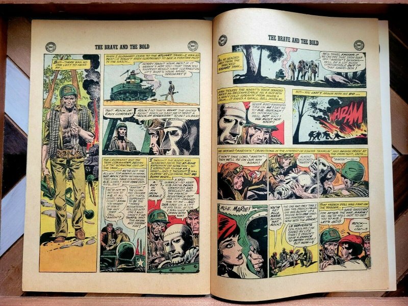 The Brave & The Bold #52 VG+ (DC, 1964) 1st team-up Lt. Johnny Cloud ...