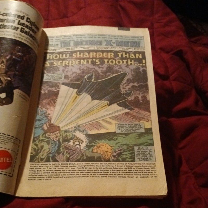 The Uncanny X-Men 126 1st APPEARANCE PROTEUS 1979 bronze age byrne art ...