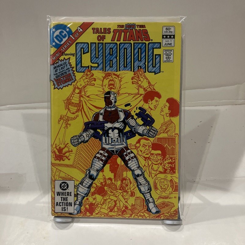 TALES OF THE NEW TEEN TITANS #1 | Origin of Cyborg | George Perez ...