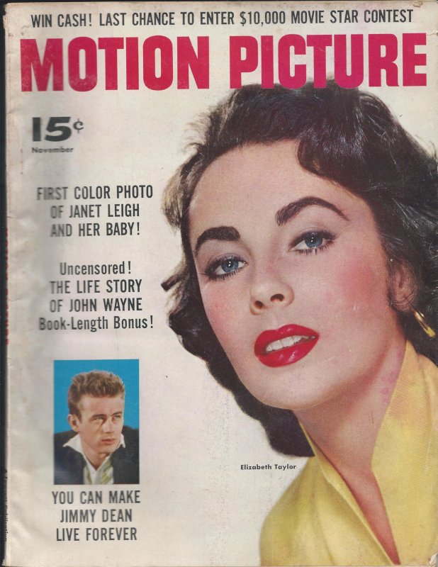 Motion Picture Magazine #550, November, 1956 (GD) | Comic Collectibles ...