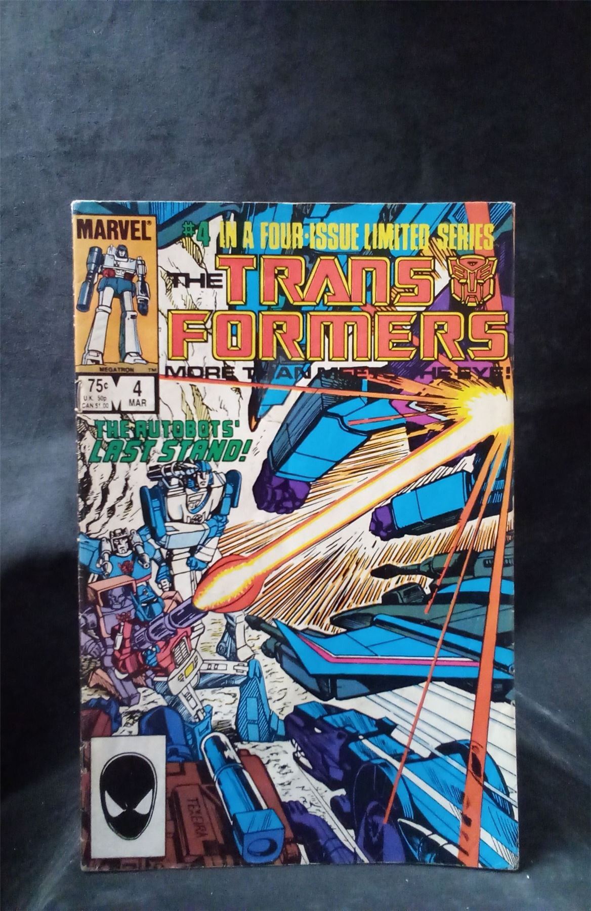 The Transformers #4 1984 Marvel Comics Comic Book | Comic Books ...