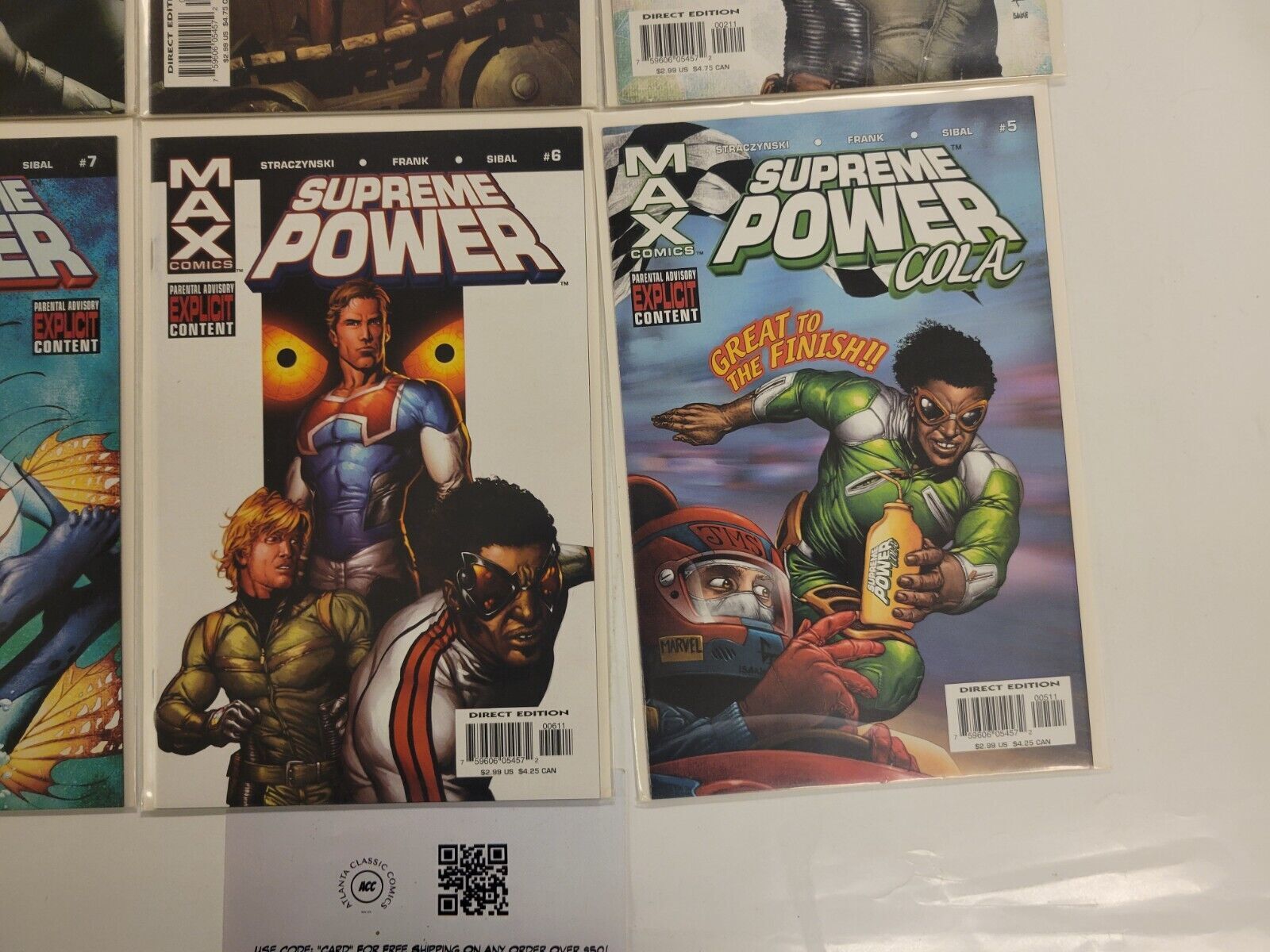 6 Supreme Power Marvel Max Comic Books #2 3 4 5 6 7 75 RC30 | Comic ...