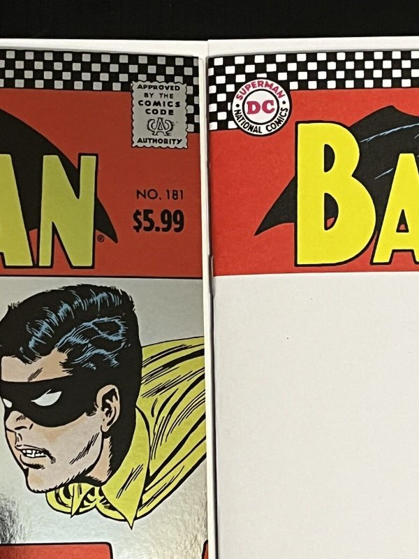 Batman #181 Facsimile CVR a + Foil + Blank SET 2023 1st Poison IVY ...