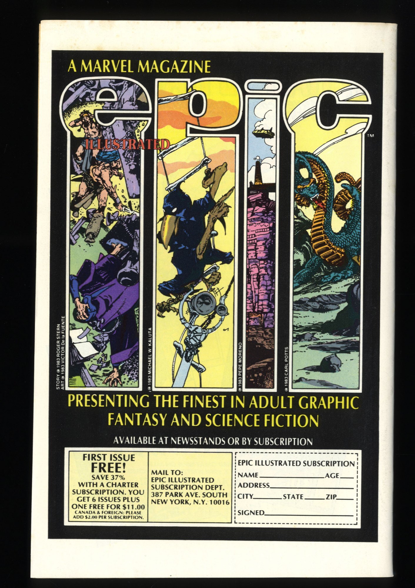 Marvel Age #12 VF- 7.5 1st Black Costume Spider-Man! | Comic Books ...