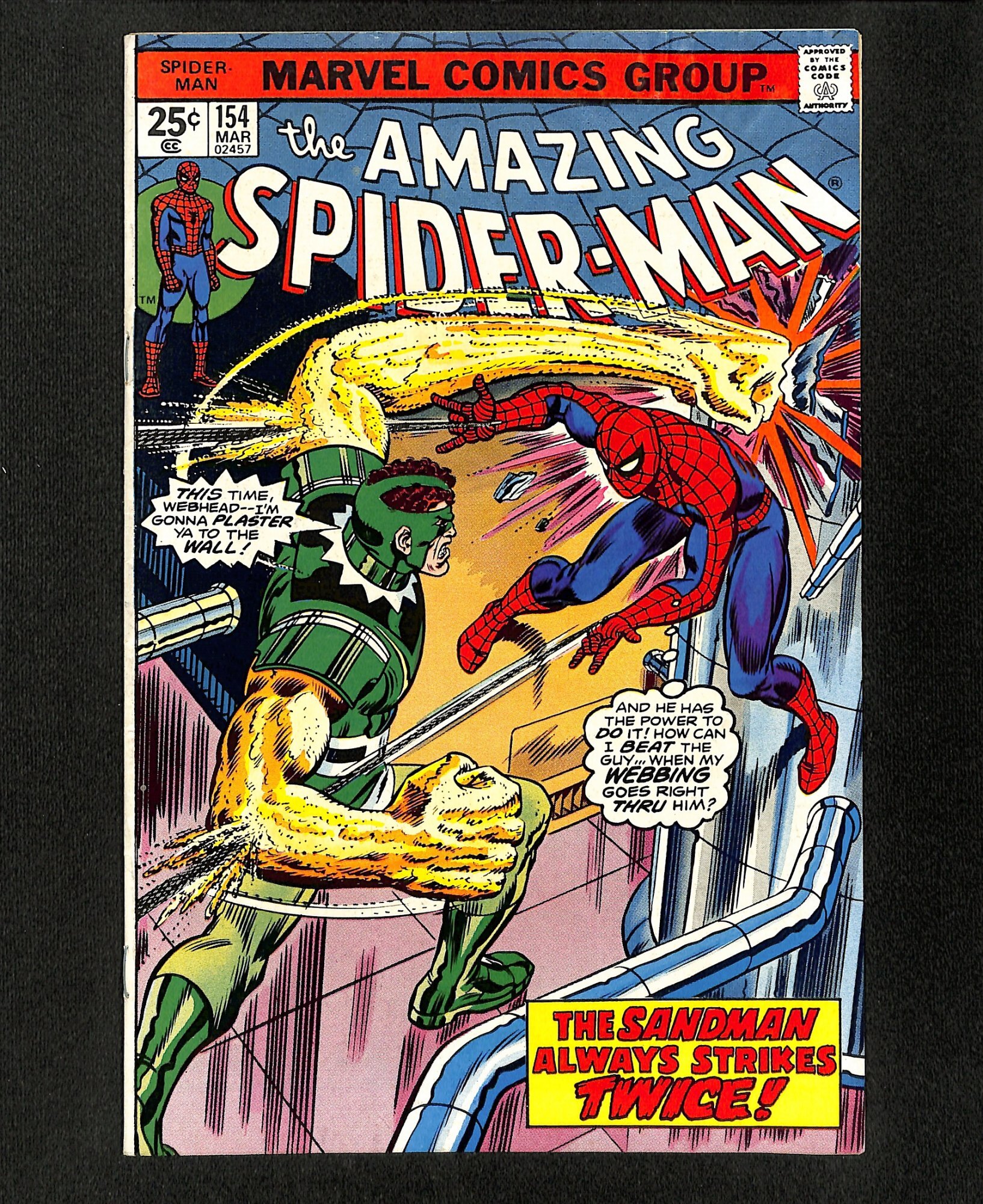 Spider Man Sandman Comic