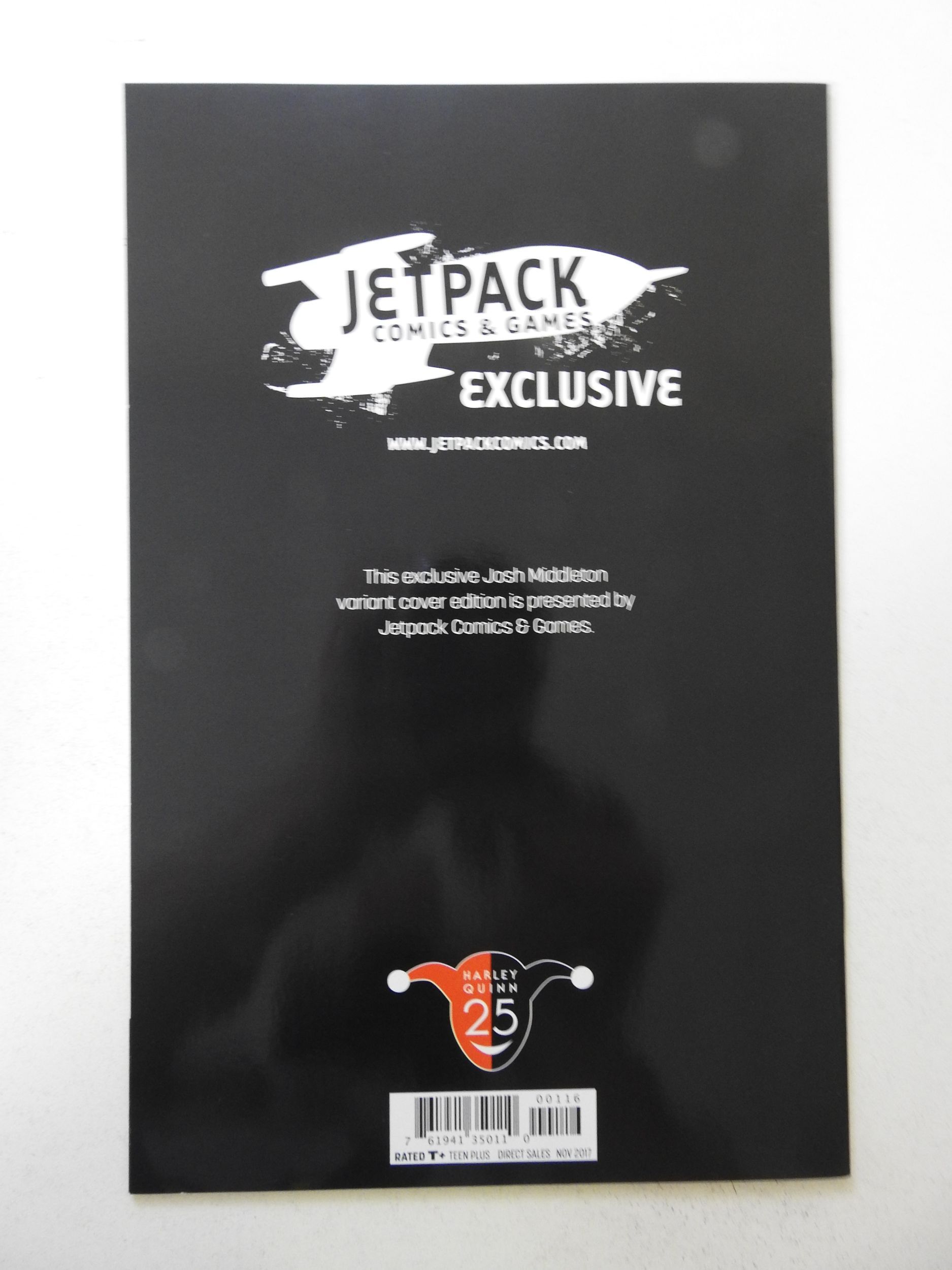 Harley Quinn 25th Anniversary Special Jetpack Comics Cover (2017) NM ...