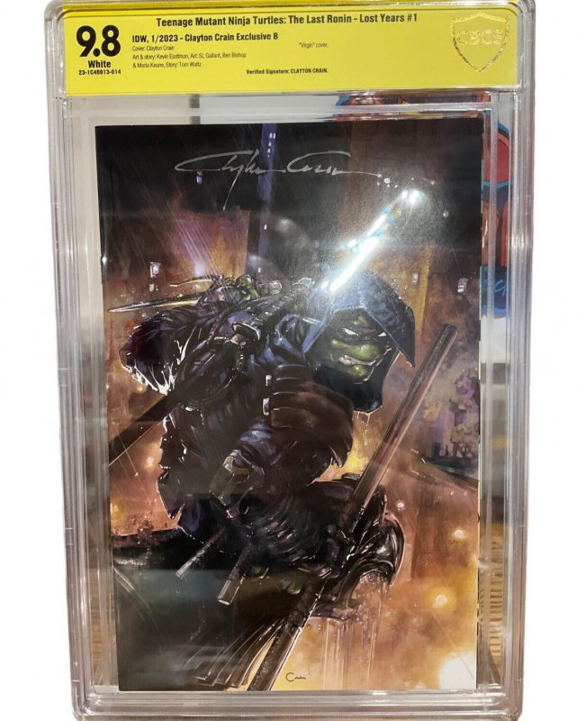 TMNT: The Last Ronin - Lost Years #1 CGC 9.8 23-1C4B913-014 Signed ...