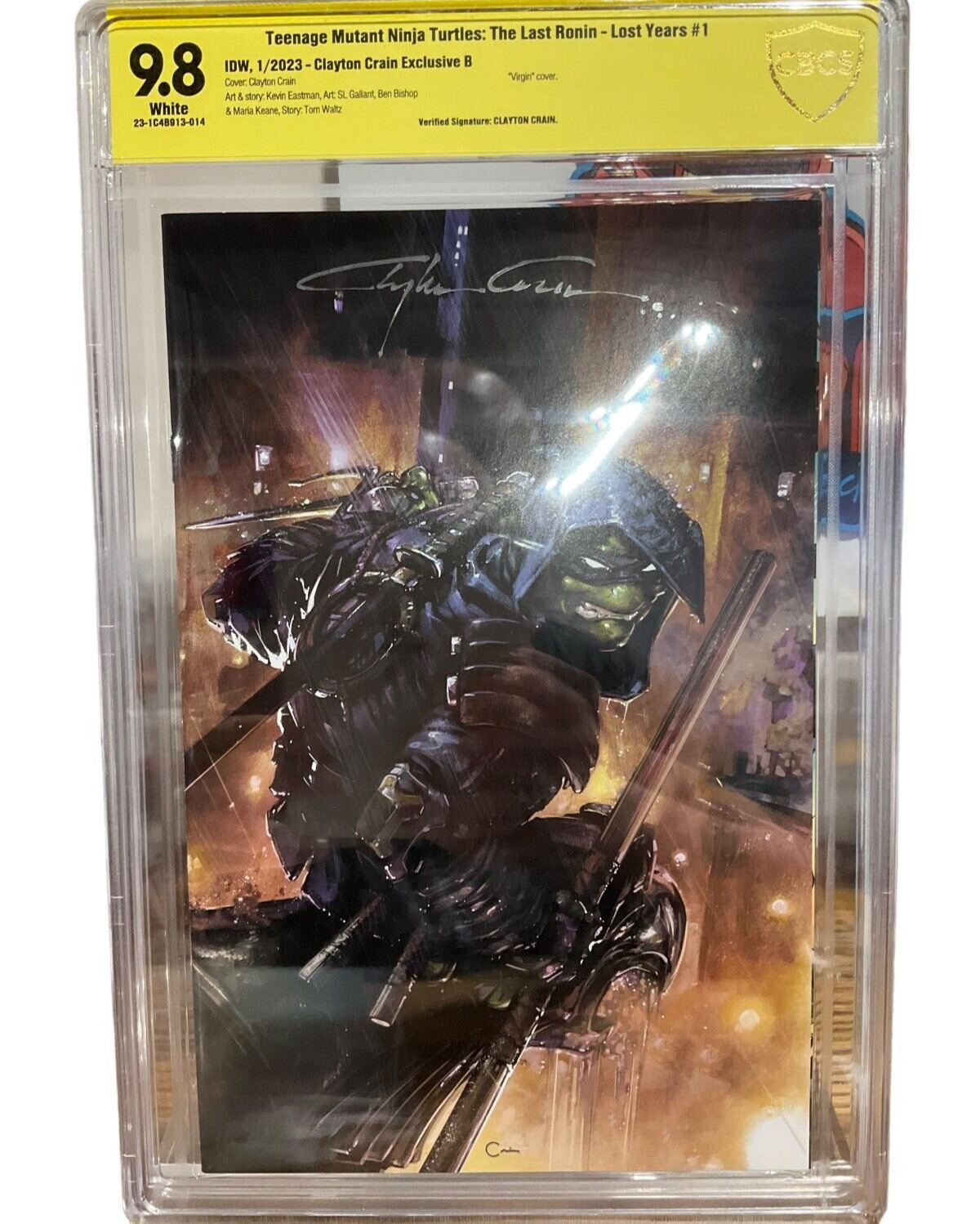 TMNT: The Last Ronin - Lost Years #1 CGC 9.8 23-1C4B913-014 Signed ...