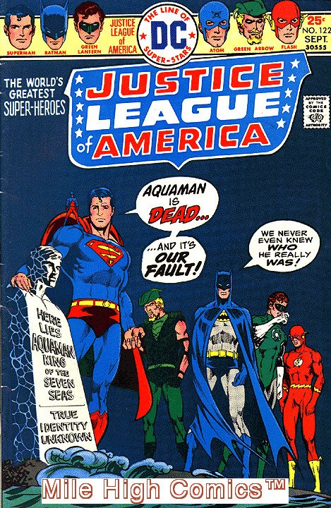 JUSTICE LEAGUE OF AMERICA (1960 Series) (DC) #122 Fair Comics Book ...