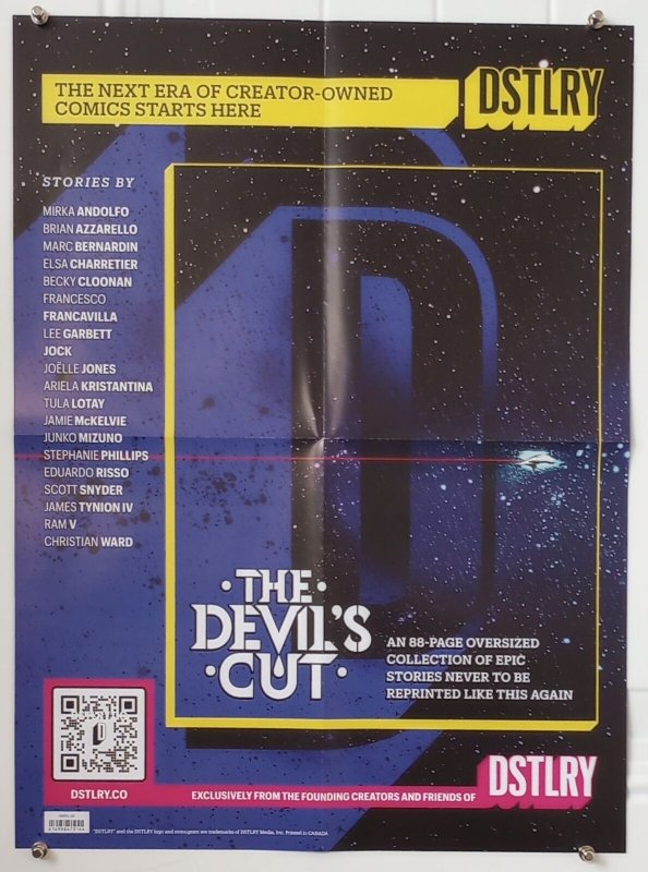 Devils Cut 18 x 24 Folded Promo Poster | Mirka Andolfo (DSTLRY 2023 ...