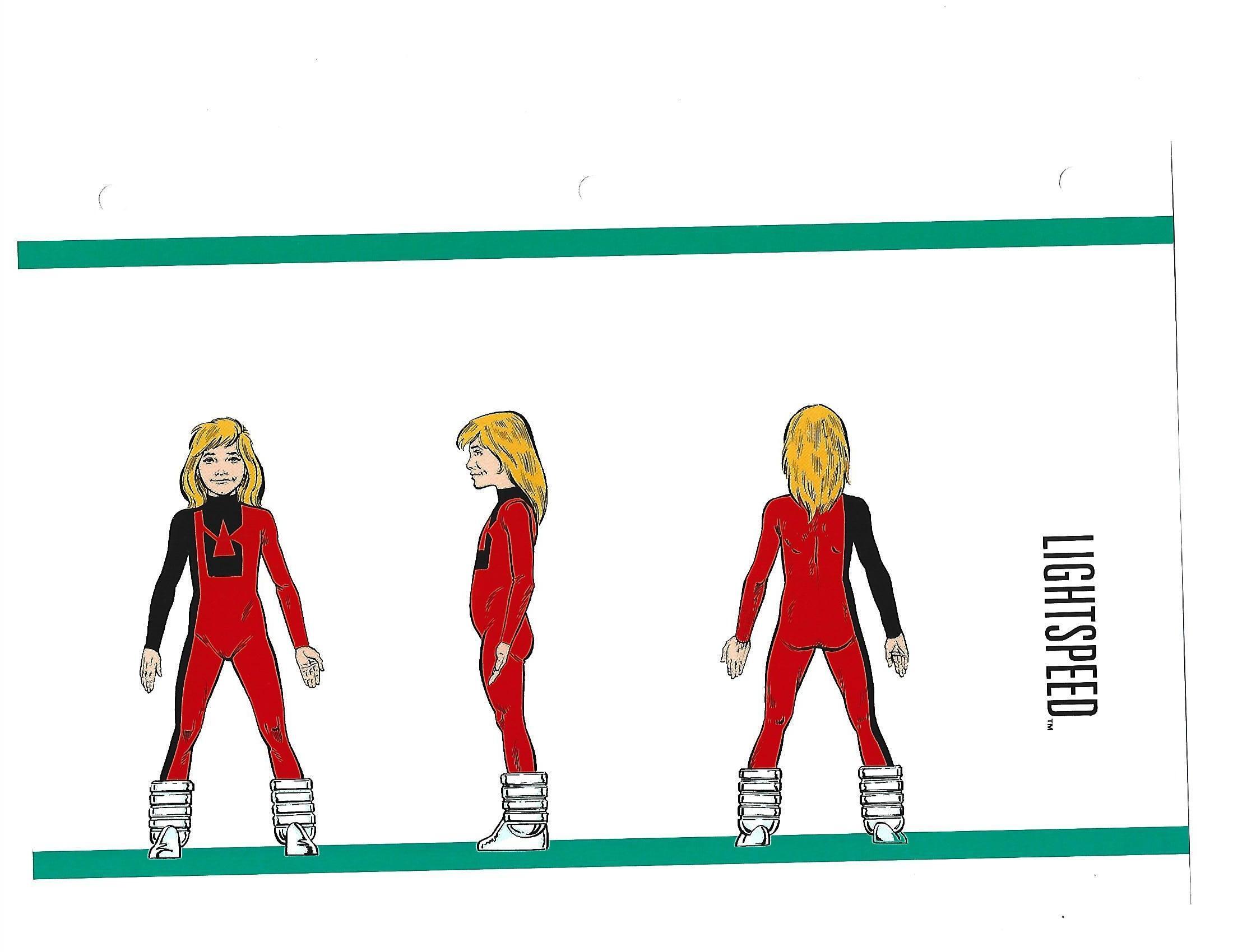 Official Handbook of the Marvel Universe Sheet- Lightspeed | Comic ...