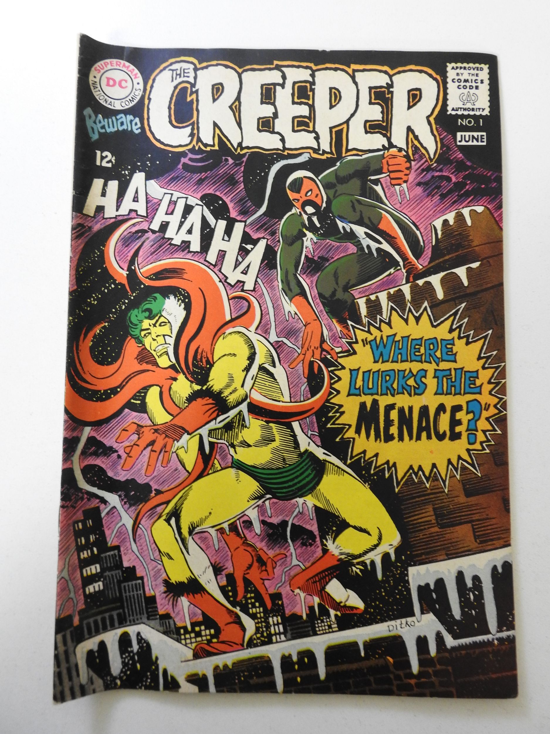 Beware the Creeper #1 (1968) FN- Condition! | Comic Books - Silver Age ...