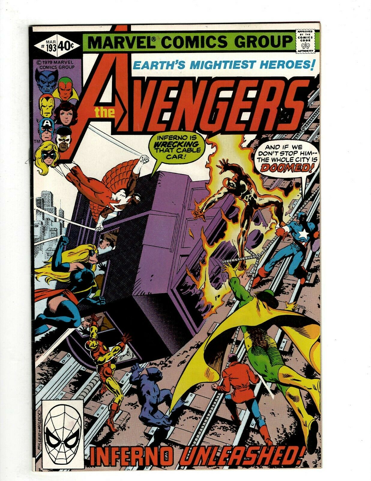 Lot Of 6 Avengers Marvel Comic Books # 192 193 194 197 198 199 Hulk ...