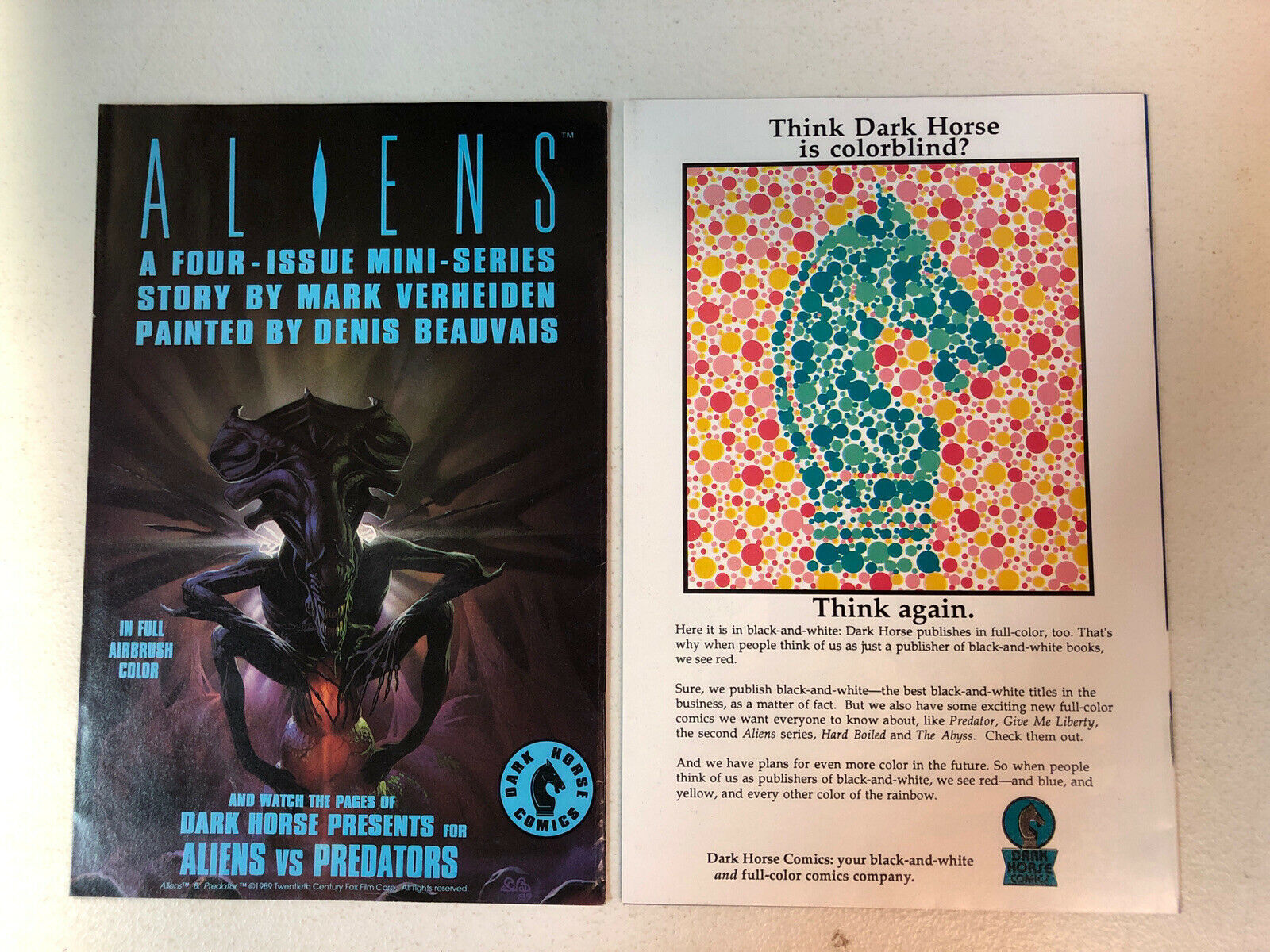 The Abyss (1989) # 1 & 2 (FN-/FN) Complete Set movie adaptation Dark ...