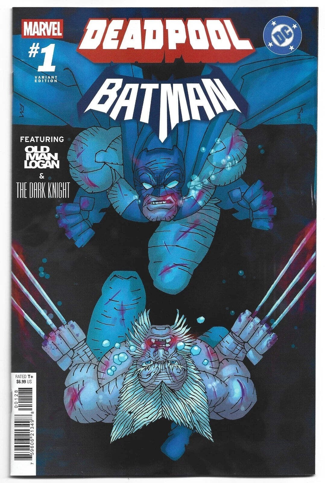 Marvel/DC Deadpool/Batman #1 - 1 in 50 Frank Miller Variant [NM ...