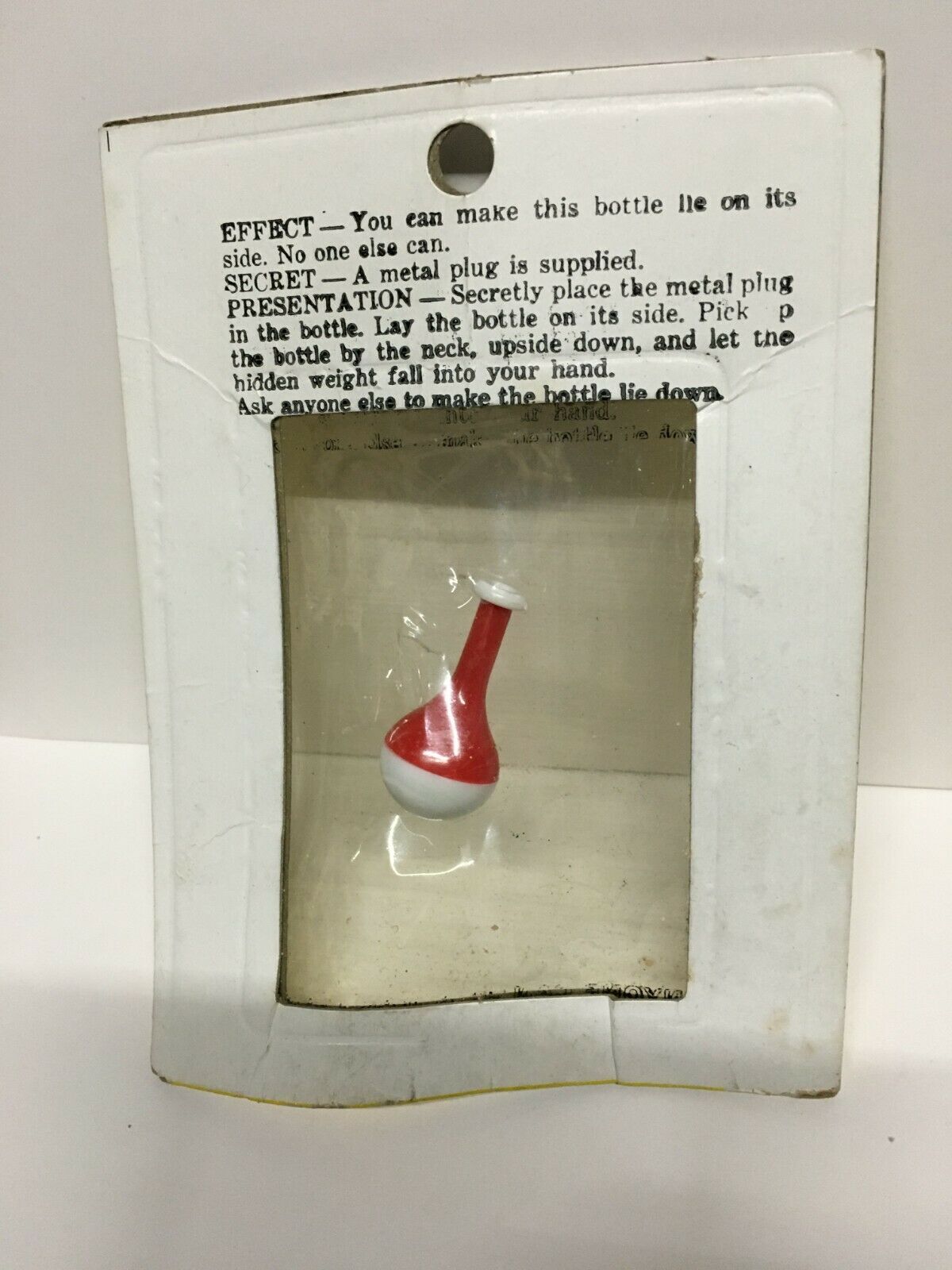 5 sealed ADAMS Magic Tricks from the 70's - Shell Trick, Imp Bottle ...