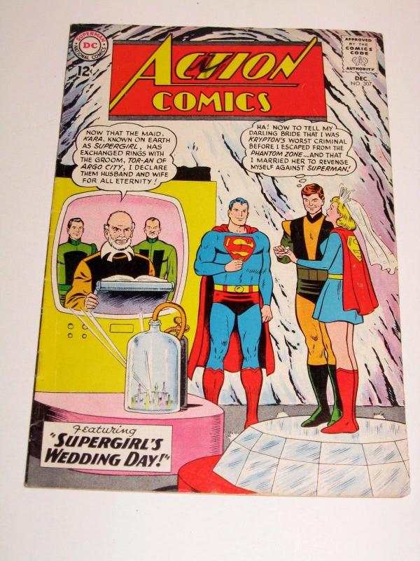 Action Comics #307 (Dec 1963, DC) VG+ Condition | Comic Books - Silver ...