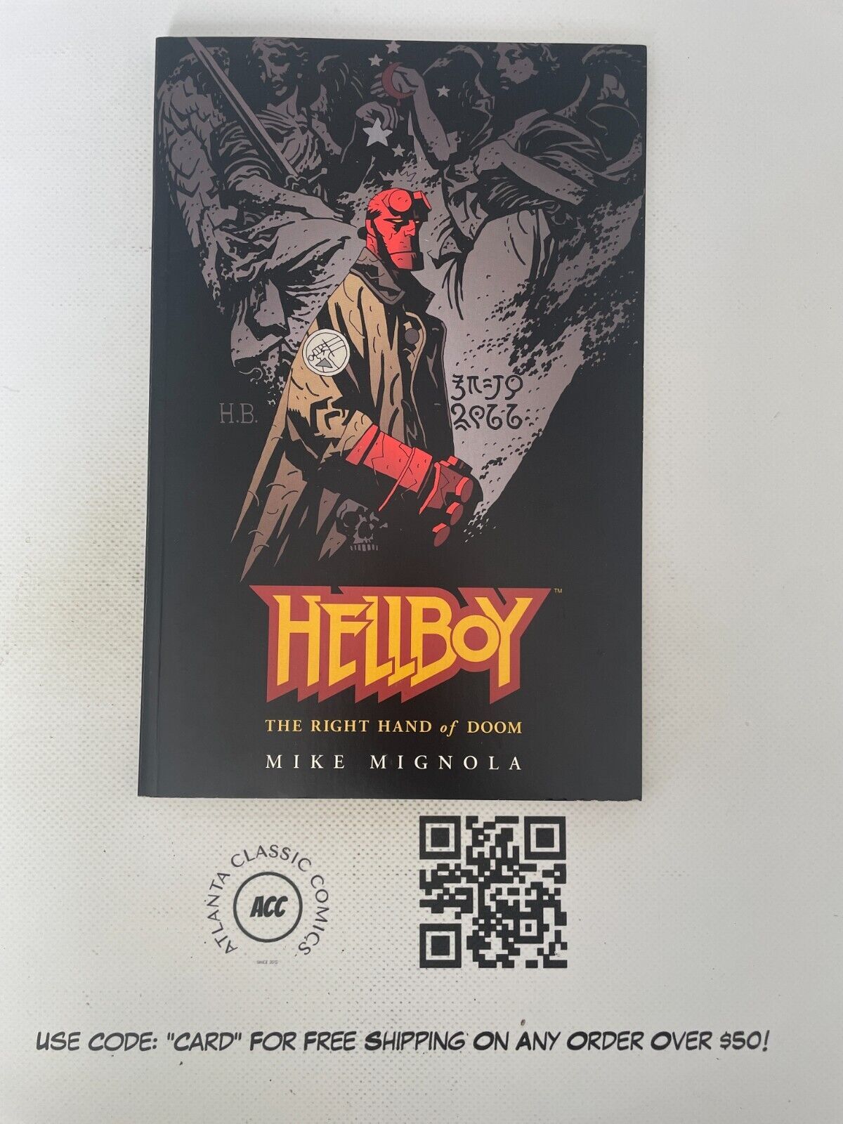 Hellboy The Right Hand Of Doom Dark Horse Comics TPB Graphic Novel Book ...
