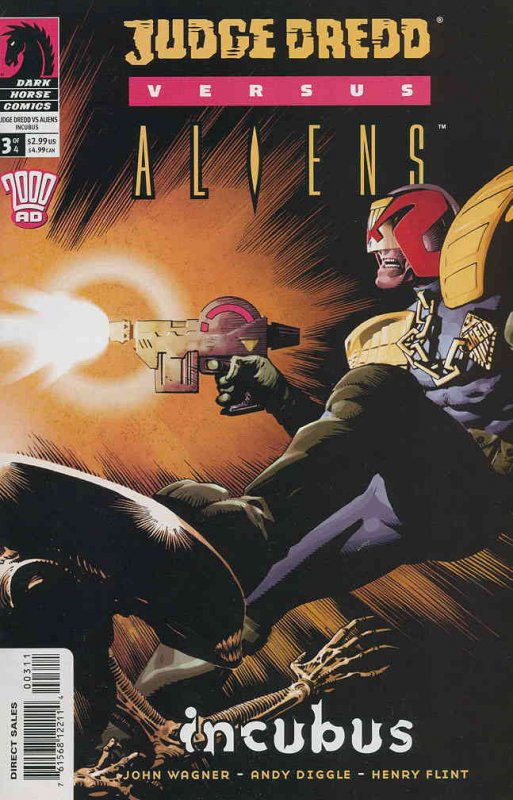 Judge Dredd vs. Aliens: Incubus #3 FN ; Dark Horse | Comic Books ...