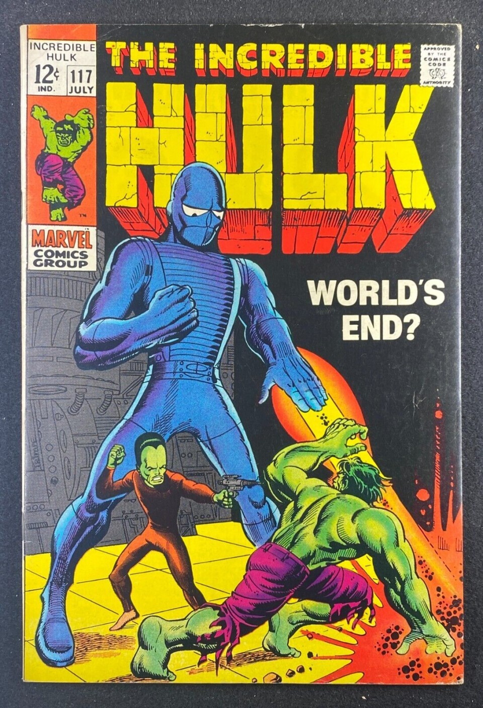 Incredible Hulk (1968) #117 FN/VF (7.0) Leader Super-Humanoid Herb ...