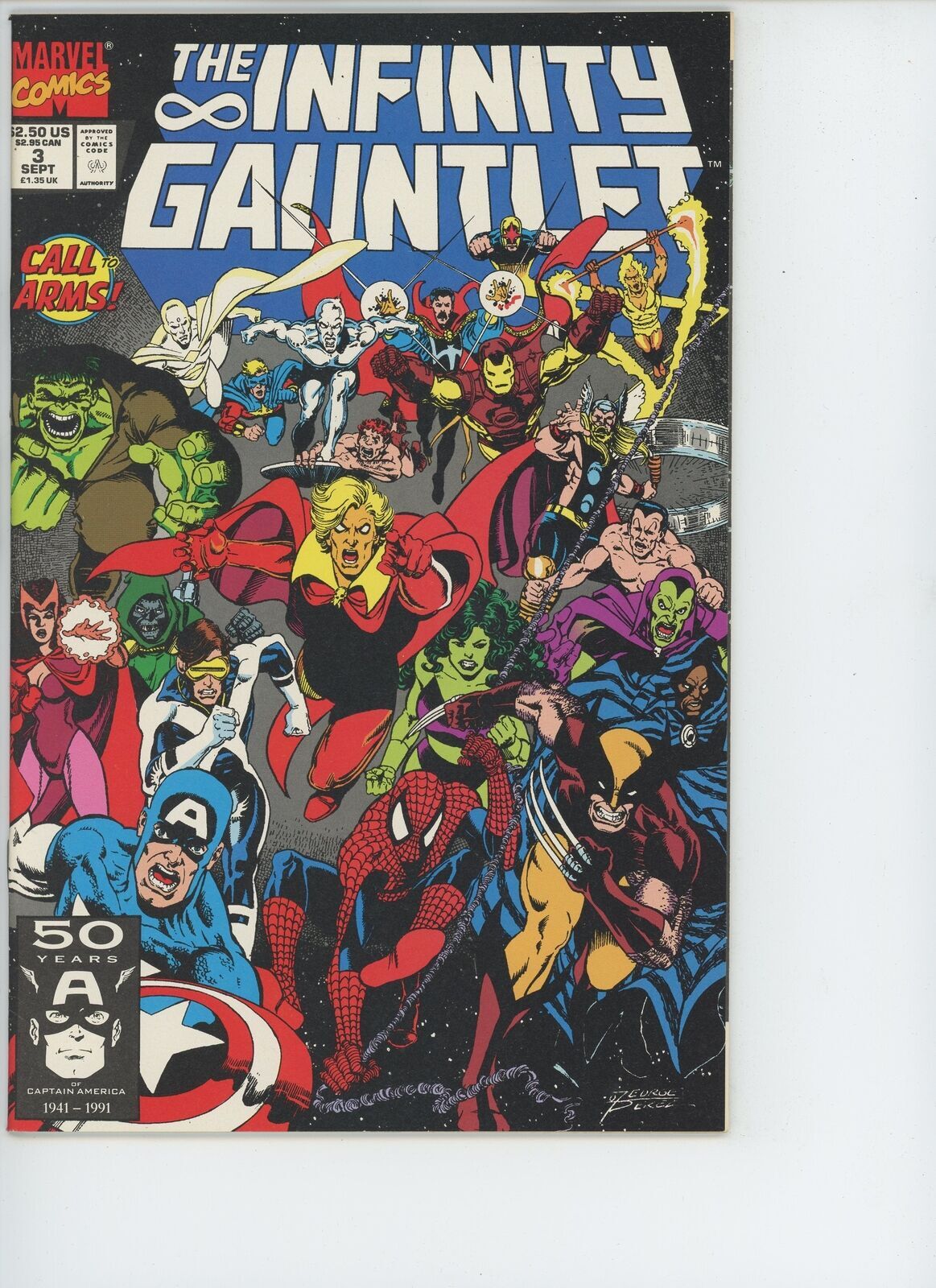 Inifinity Gauntlet #1-6 (1991) - Full Set Lot of 6 High Grade 1 2 3 4 5 ...