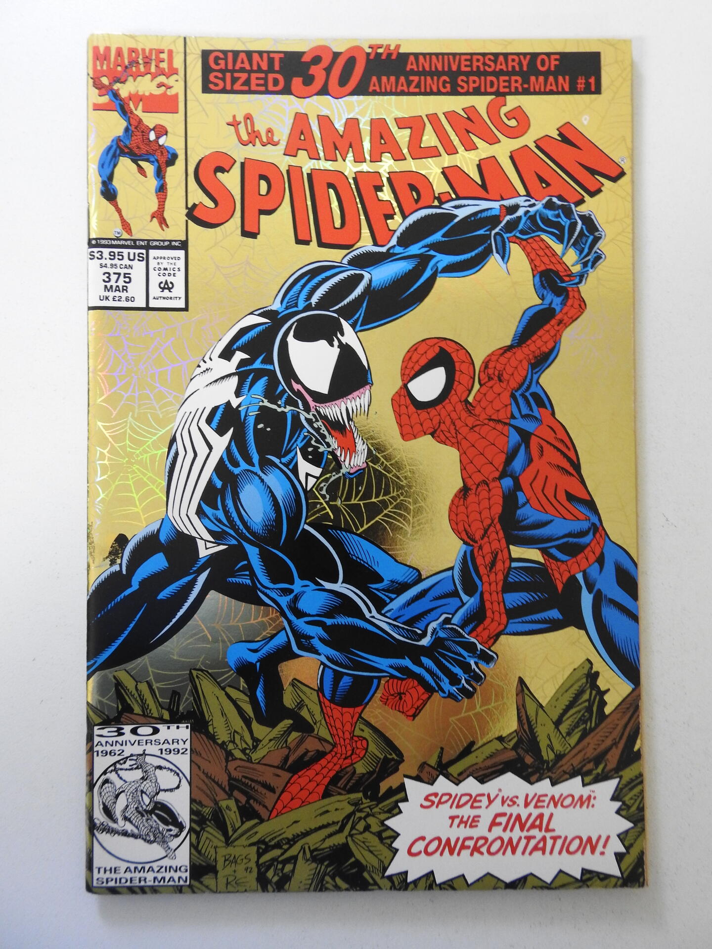 The Amazing Spider-Man #375 (1993) NM- Condition! | Comic Books ...